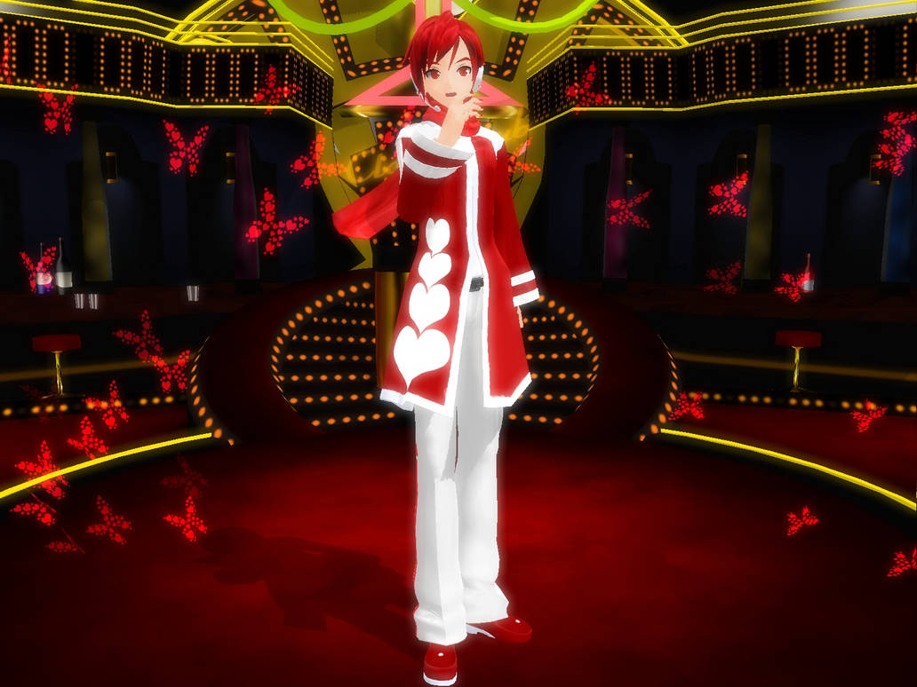 MMD DT Kaito Red Heart DL by MANAKH on DeviantArt