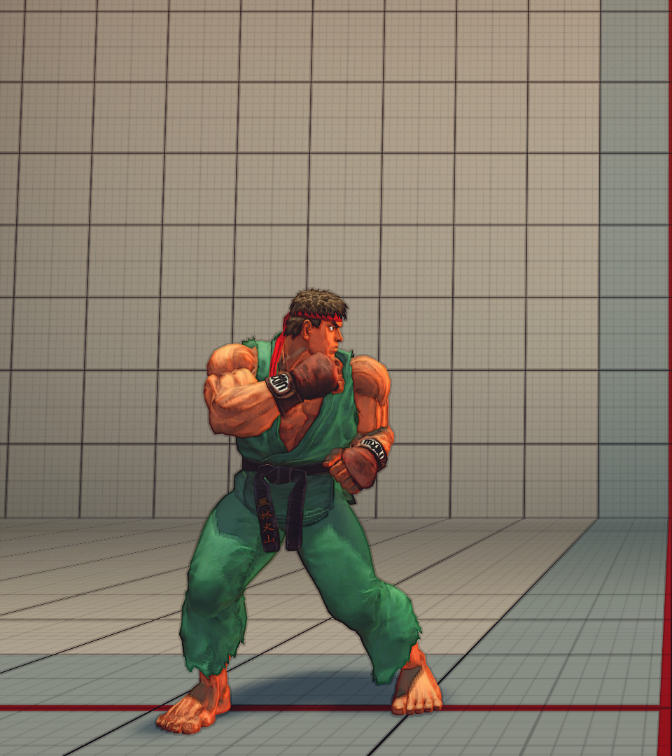 Ryu Green Mod for SSFIVAE and USFIV by Brunobox99 on DeviantArt