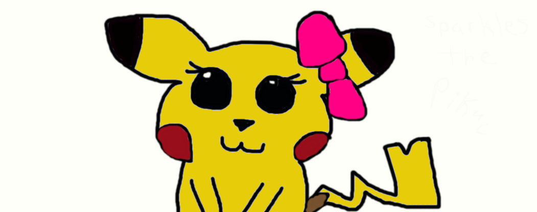 Sparkles The Pikachu by CaitlinTheLucario on DeviantArt