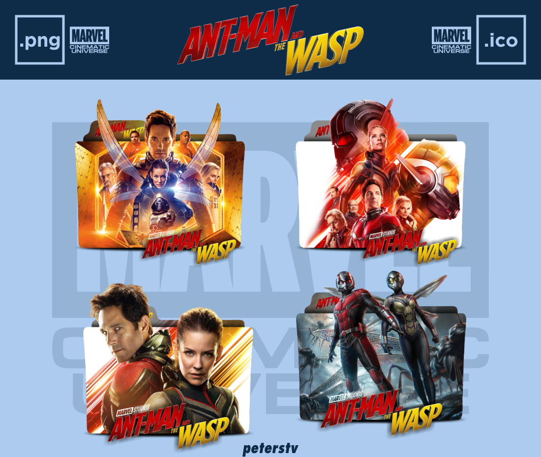 Ant-Man and The Wasp 2018 Folder Icon Pack by peterstv on DeviantArt