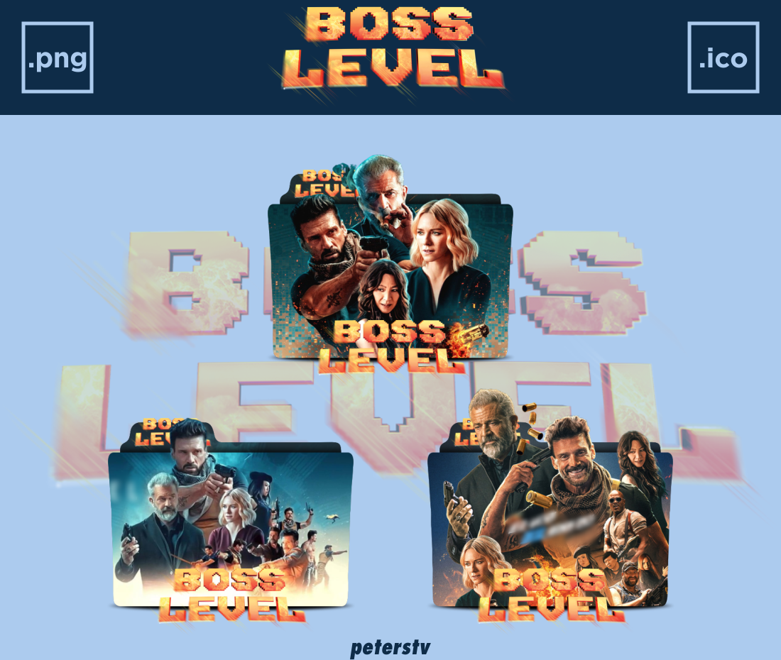 Boss Level 2021 Folder Icon Pack by peterstv on DeviantArt