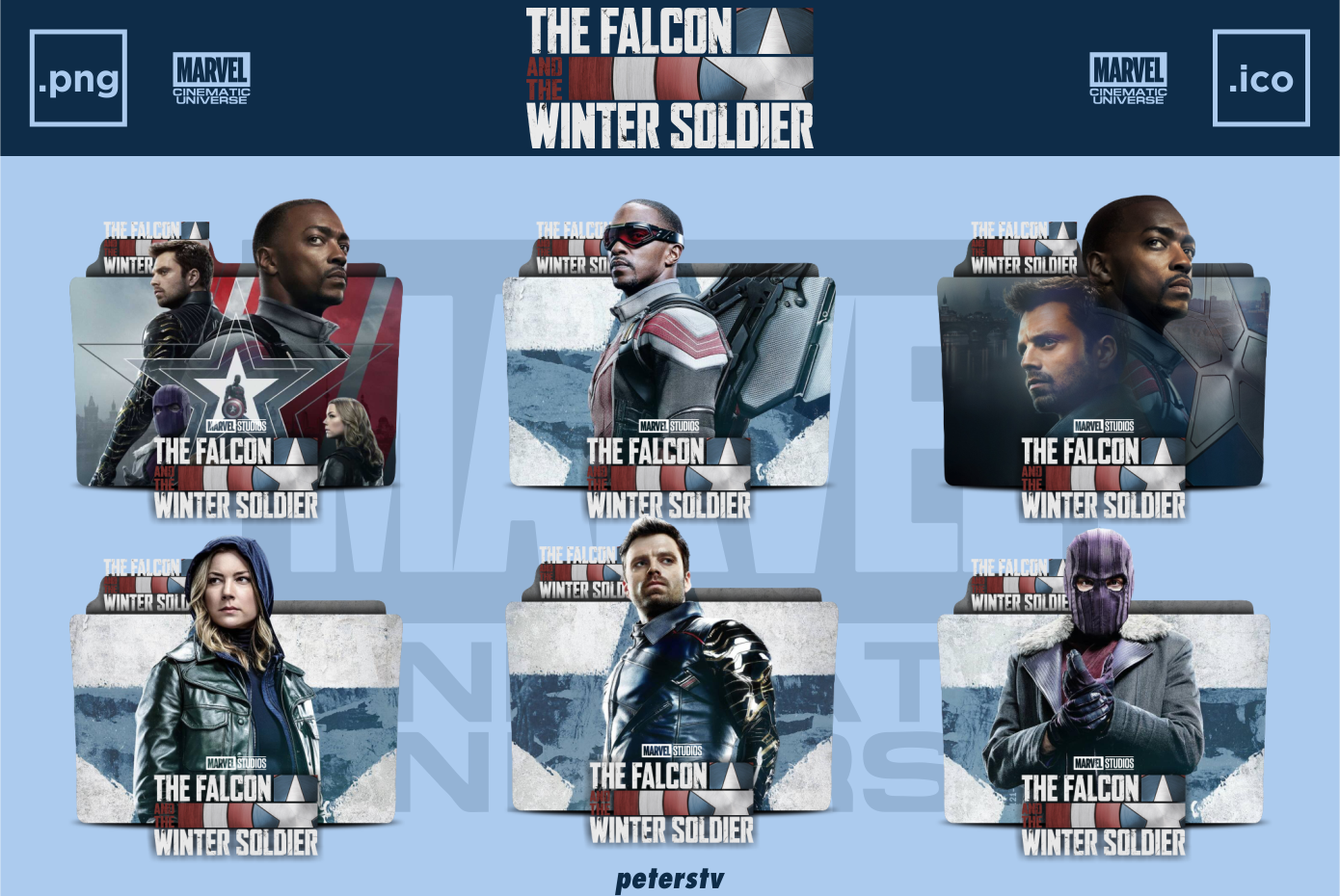 The Falcon and The Winter Soldier 2021 Folder Icon by peterstv on ...