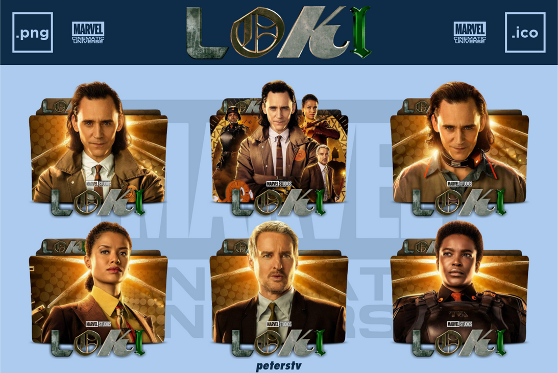 Loki 2021 Folder Icon Pack by peterstv on DeviantArt