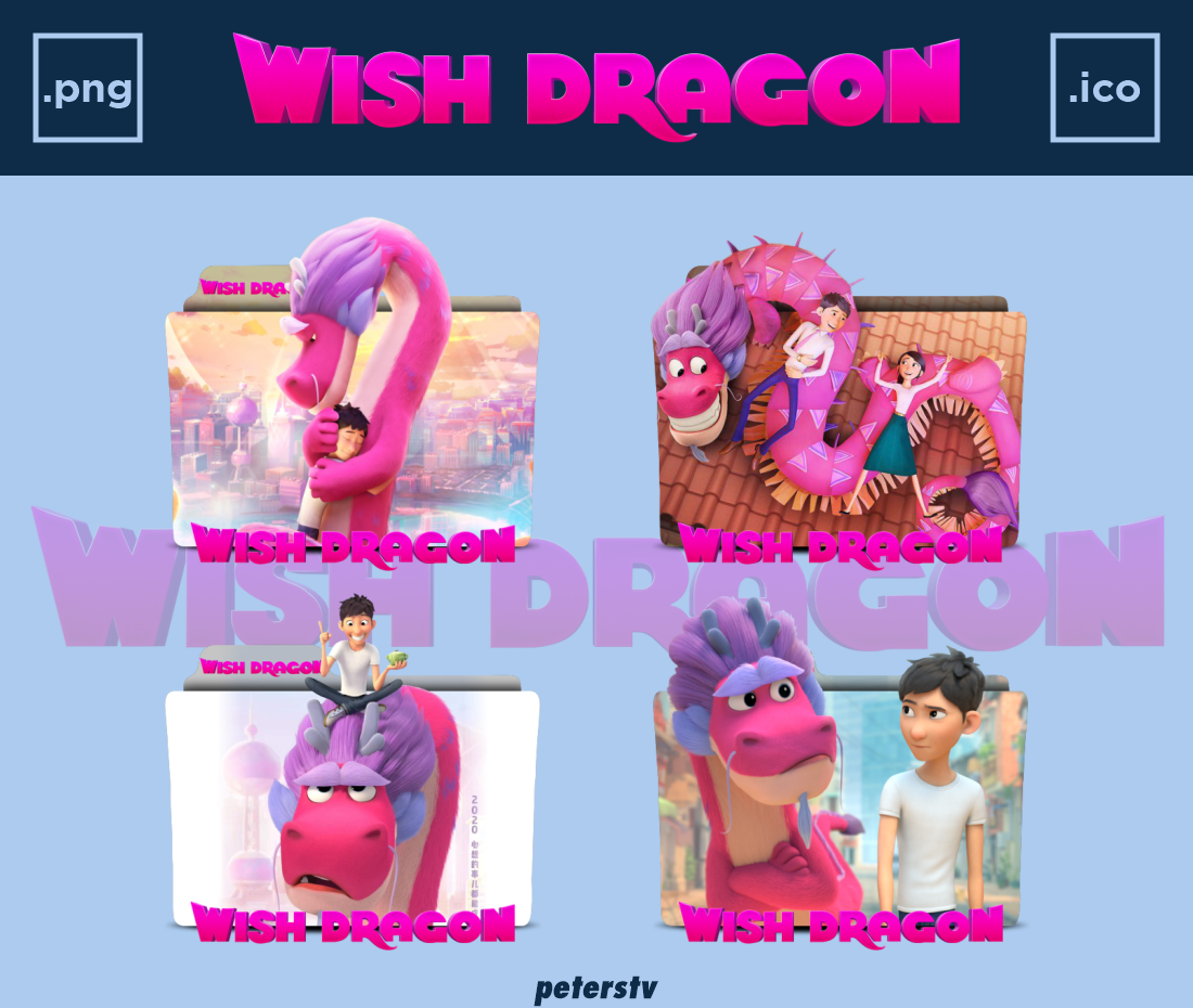 Wish Dragon 2021 Folder Icon Pack by peterstv on DeviantArt