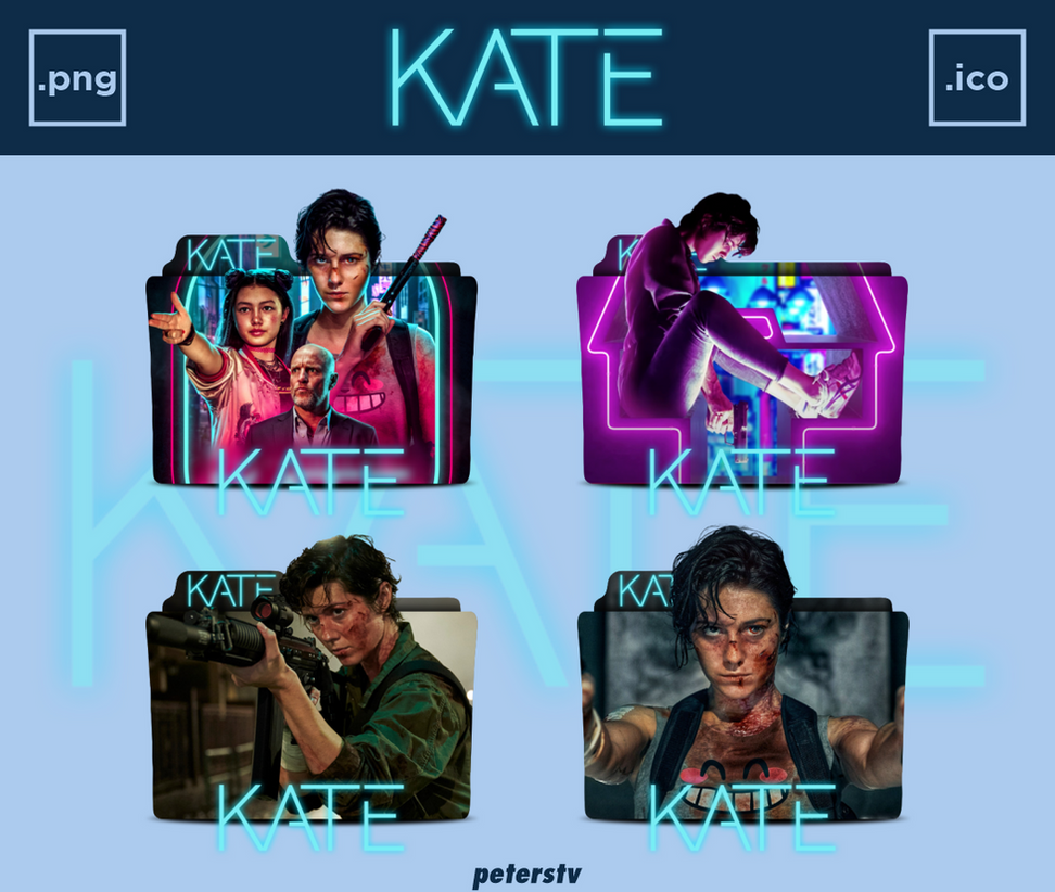 Kate 2021 Folder Icon Pack by peterstv on DeviantArt