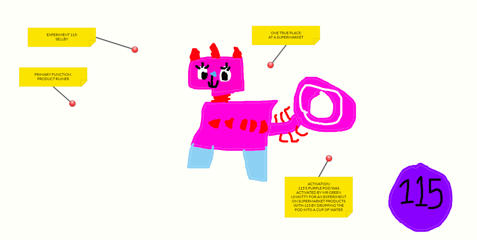 EXPERIMENT 115 SELLBY by TyMore2000 on DeviantArt