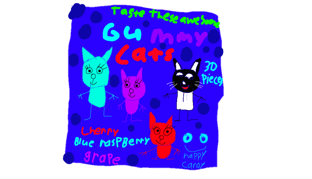 gummy cats by TyMore2000 on DeviantArt
