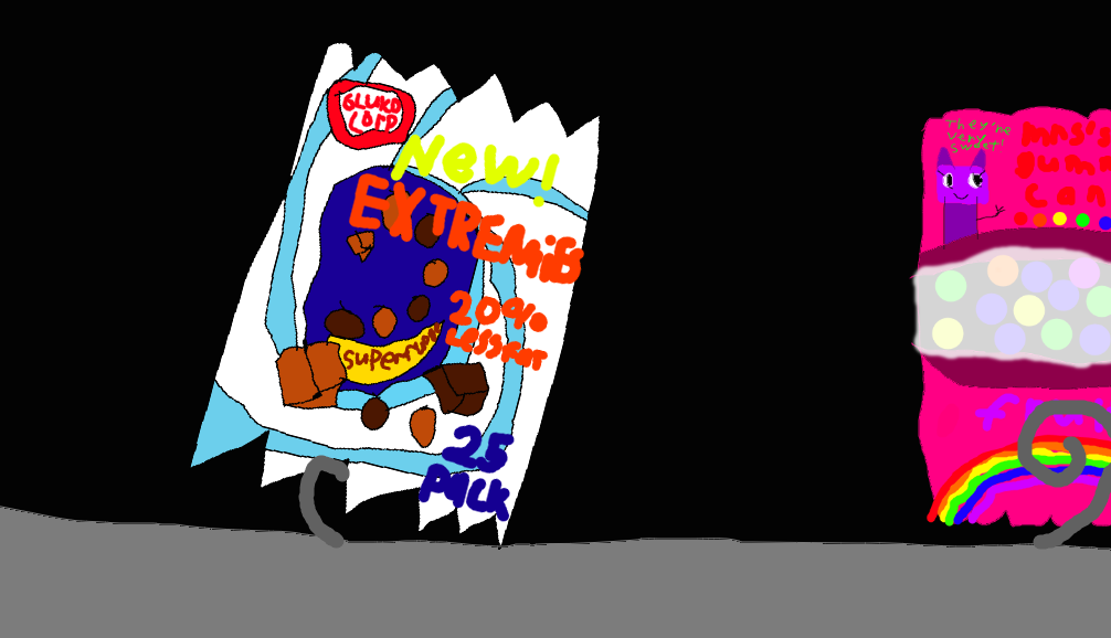 the bag gets stuck by TyMore2000 on DeviantArt