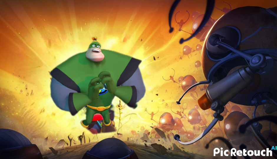 qwark is frightened by the robots by TyMore2000 on DeviantArt