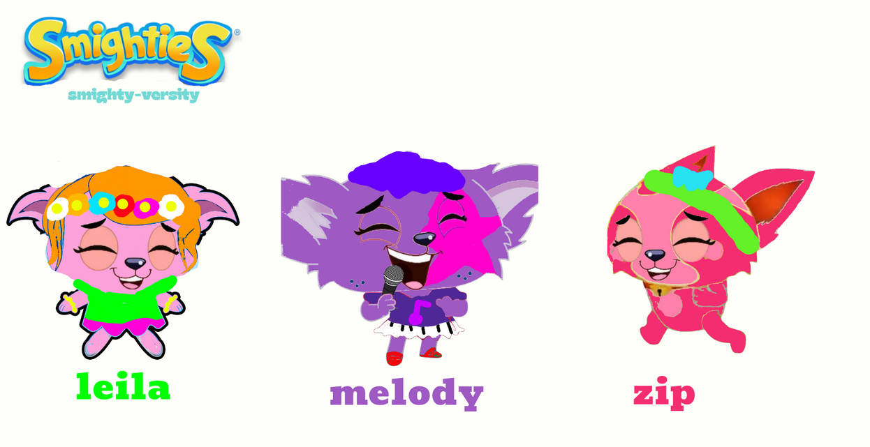 smighties smighty-versity girl character design by TyMore2000 on DeviantArt