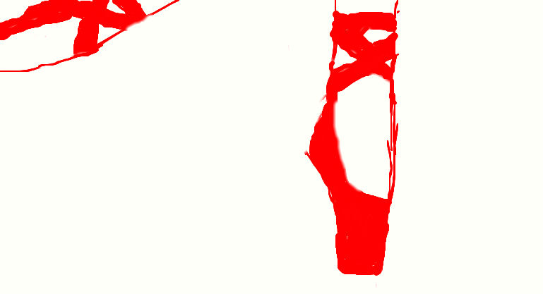 Red Pointe Shoes by IloveTrellis on DeviantArt