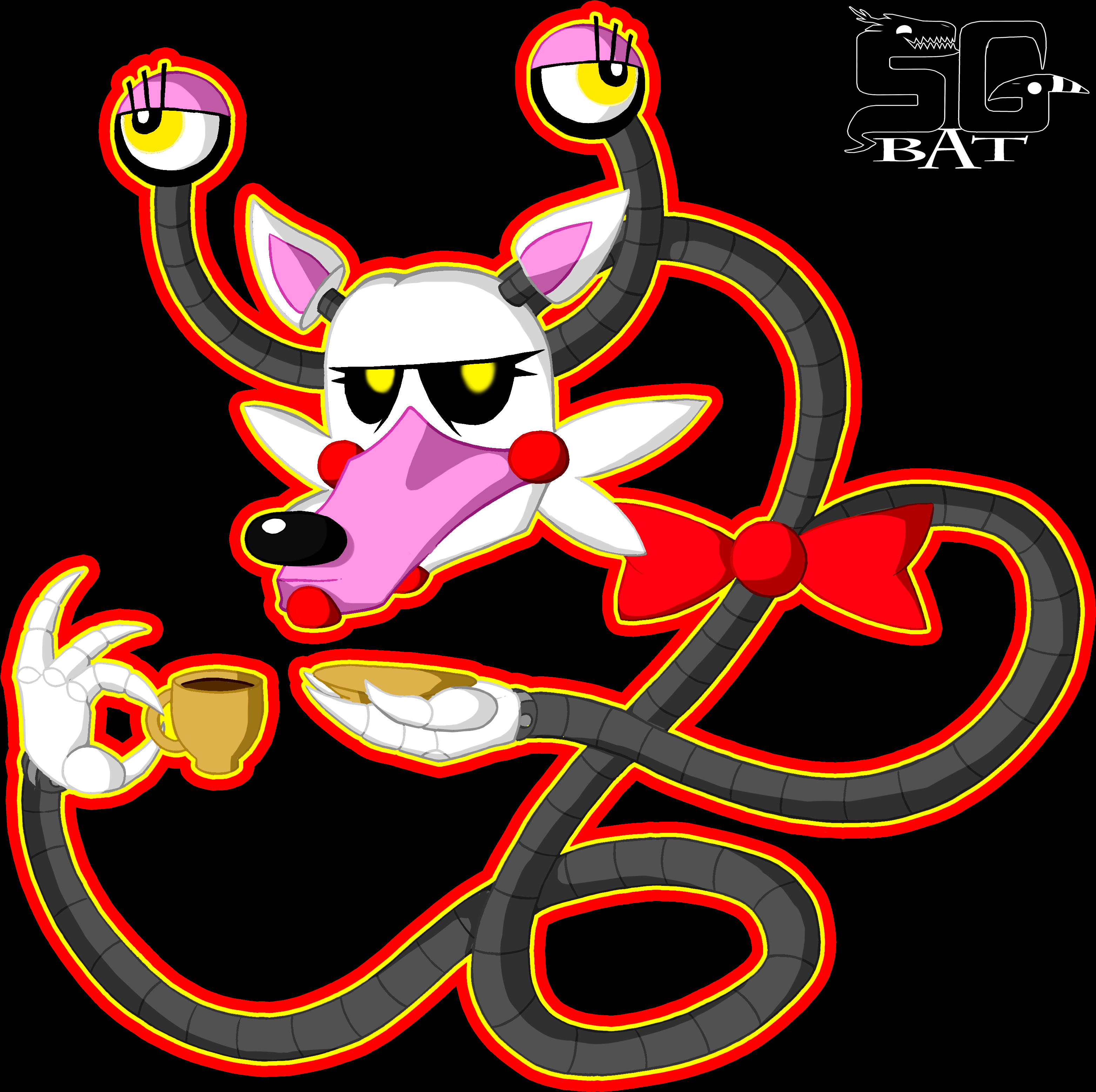 mangle cartoon by SGbat on DeviantArt