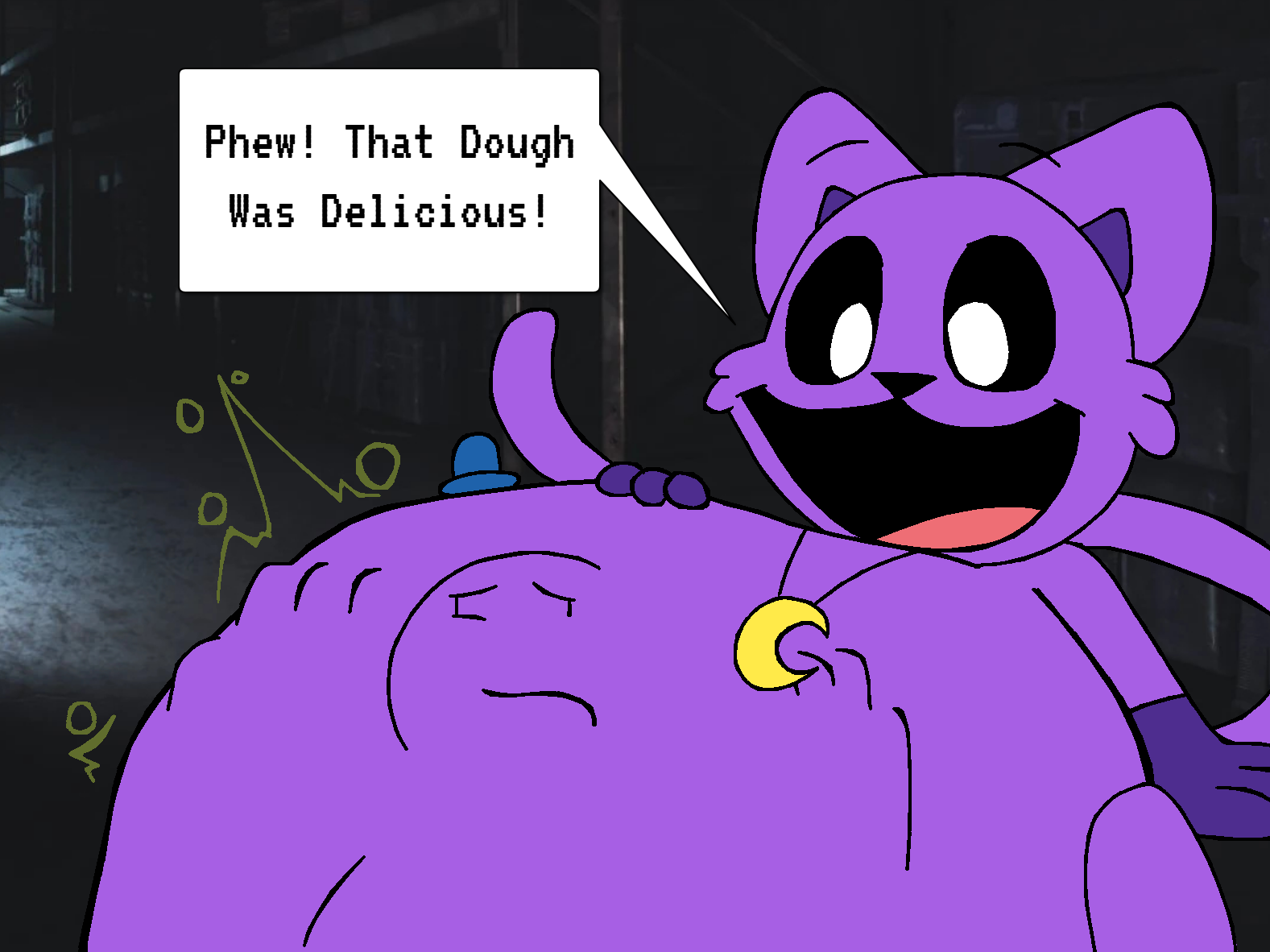 CatNap ATE Doey The Doughman!! by OhKimiKimi on DeviantArt