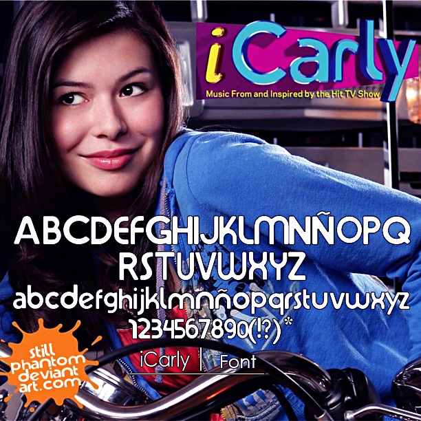 Icarly Webshow Font by StillPhantom on DeviantArt