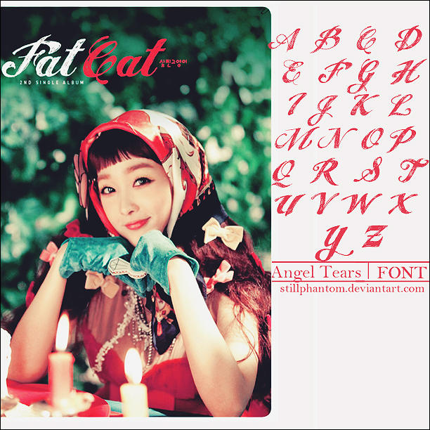 Fat cat Font by StillPhantom on DeviantArt