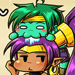 When Rotty eat all ice cream.(Shantae X KonoSuba) by MoreStar on DeviantArt