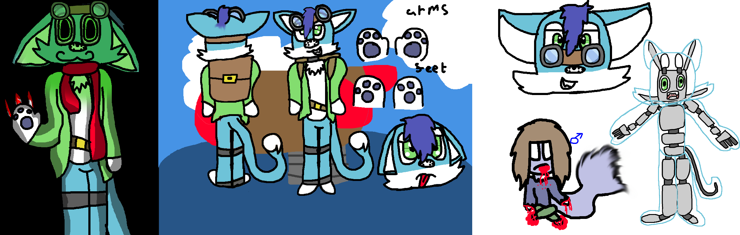 Updated Oc(sprinkle The Cat) by rudycatnice on DeviantArt