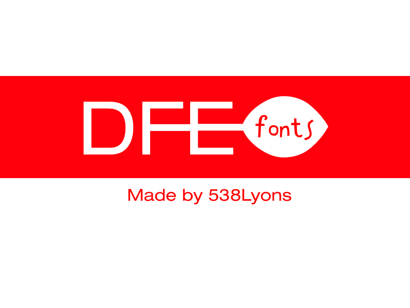 DFE Fonts by DLEDeviant on DeviantArt