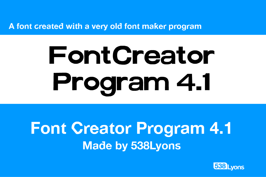 This font named the software from 2003. by DLEDeviant on DeviantArt