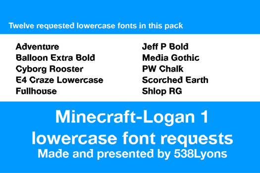 Minecraft-Logan1 - Student, Filmographer | DeviantArt