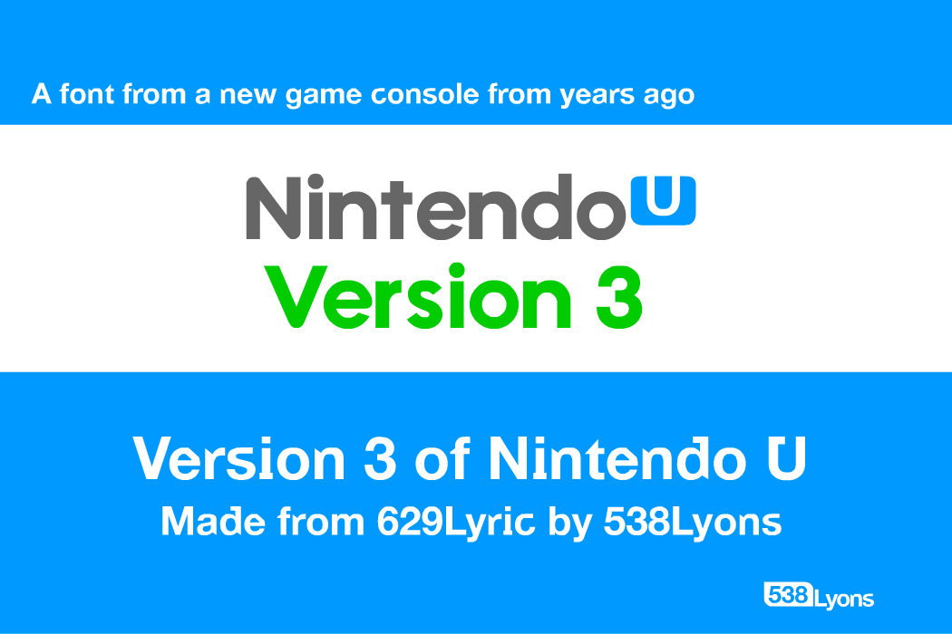 Nintendo U Version 3 by DLEDeviant on DeviantArt