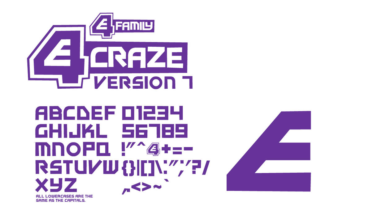 E4 Craze Version 7 by DLEDeviant on DeviantArt