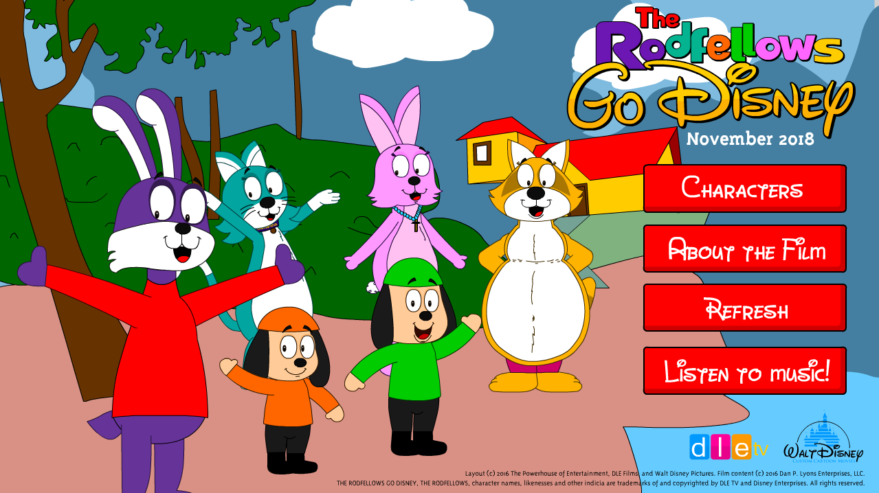 The Rodfellows Go Disney - Flash Site by DLEDeviant on DeviantArt