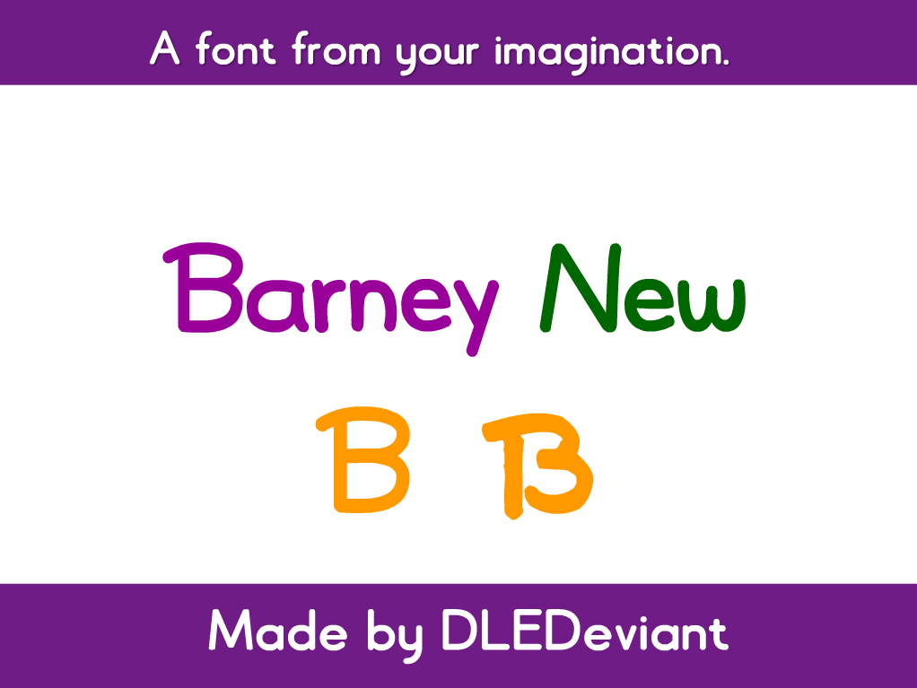 Barney New By Dledeviant On Deviantart