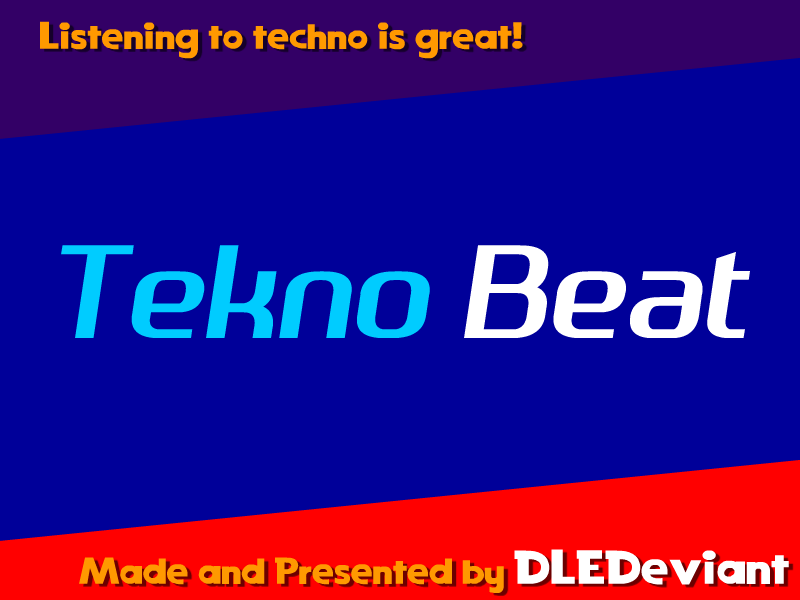 Tekno Beat (ORIGINAL FONT) by DLEDeviant on DeviantArt