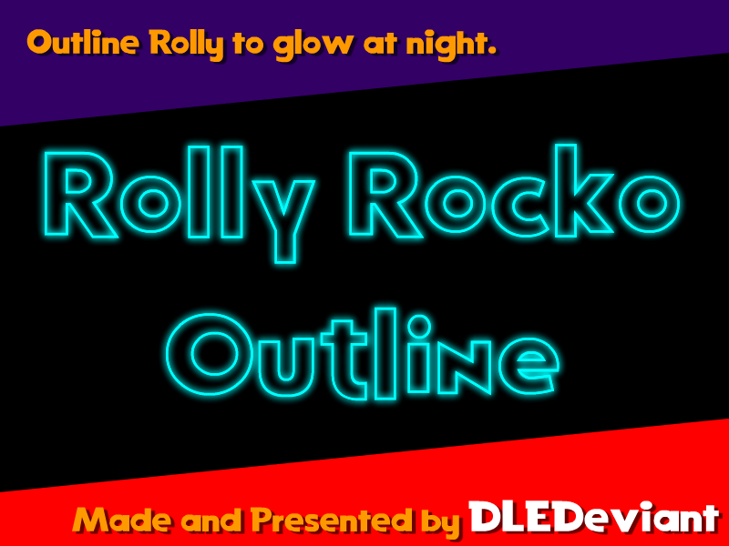 Rolly Rocko Outline (ORIGINAL FONT) by DLEDeviant on DeviantArt