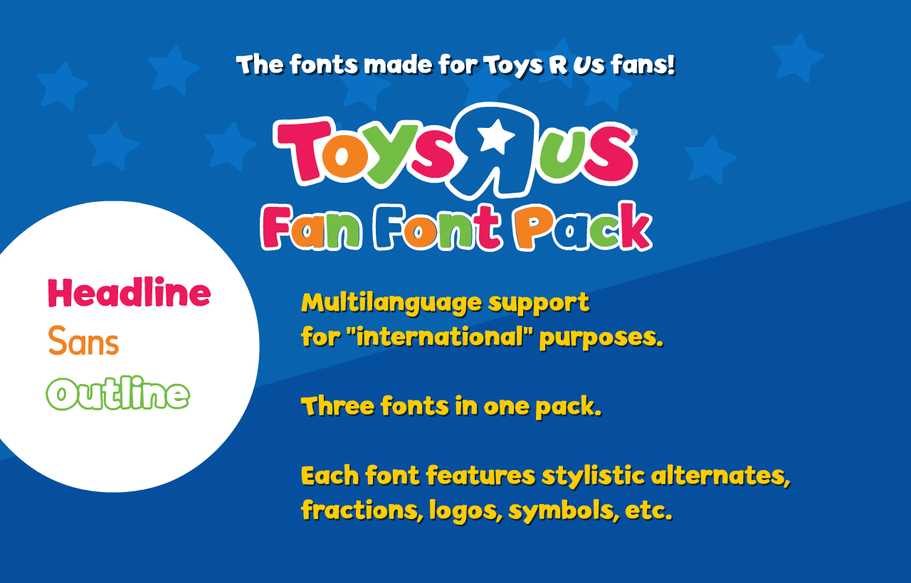 TRU fan font pack by DLEDeviant on DeviantArt