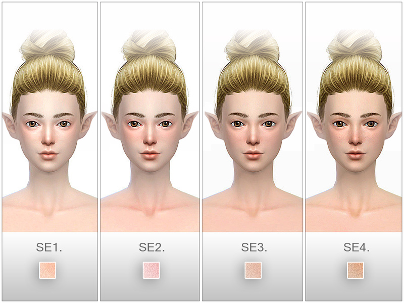 [MMD] Sims 4 Snow Elf skintone (FEMALE,+DL) by AppleWaterSugar on ...