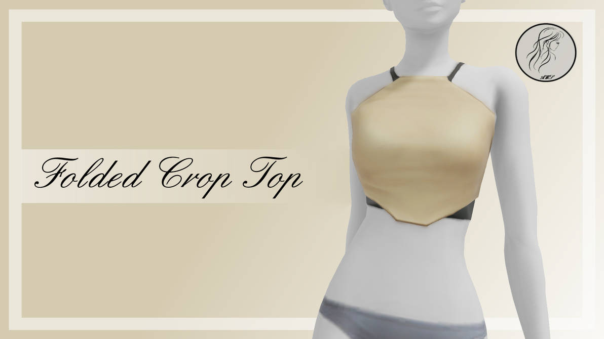 [MMD] Folded Crop Top (+DL) by AppleWaterSugar on DeviantArt