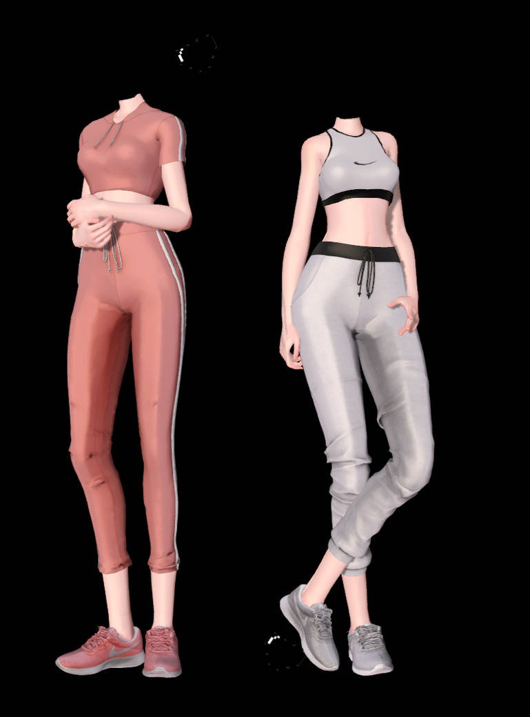 [MMD] Sportswear Outfits (+DL) by AppleWaterSugar on DeviantArt