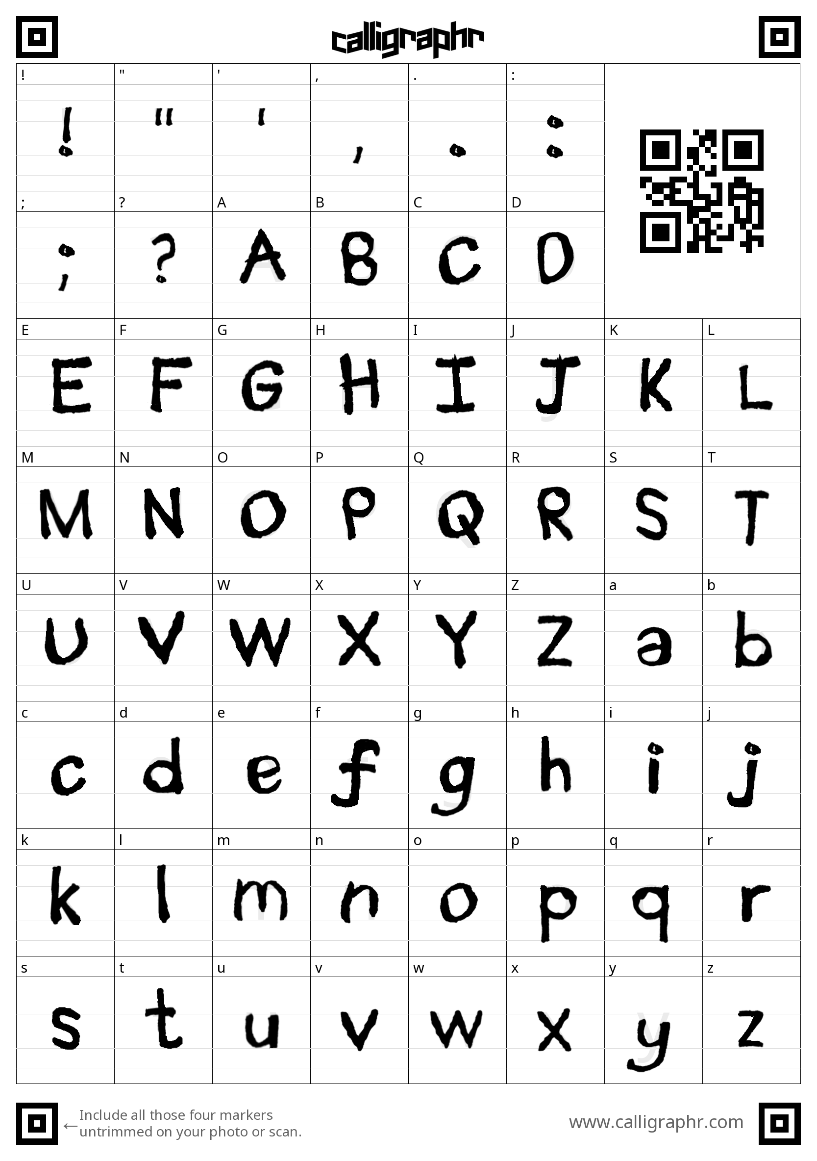 Horrid Henry Font by Jehrikuri on DeviantArt