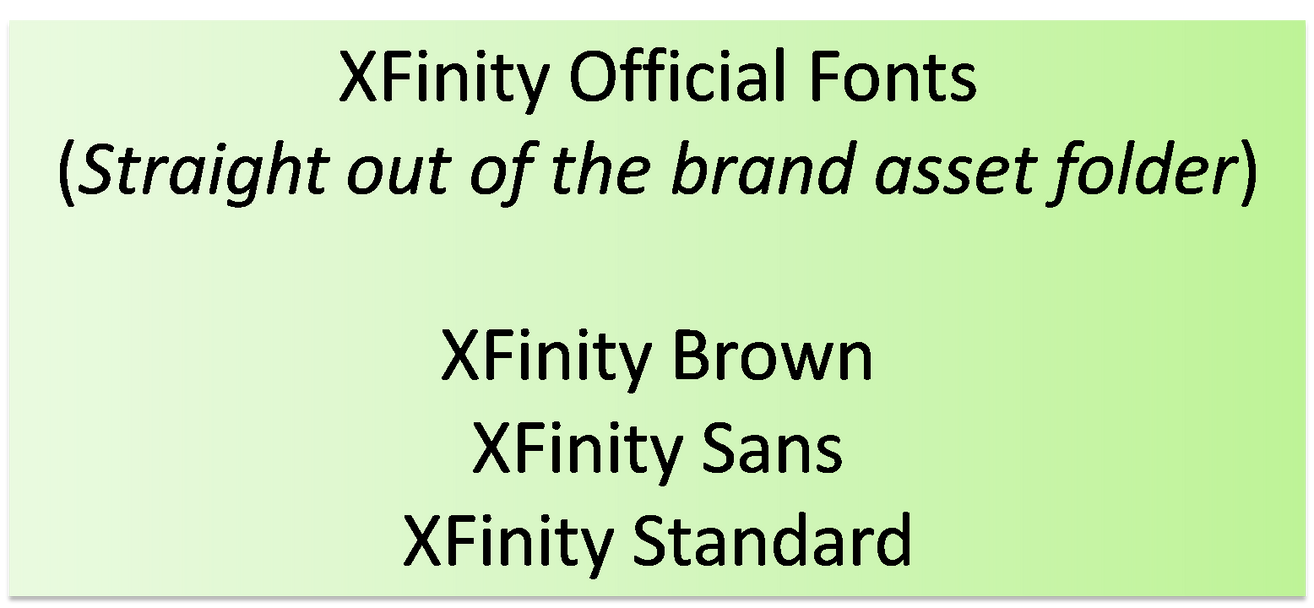 XFinity by slavegopika on DeviantArt