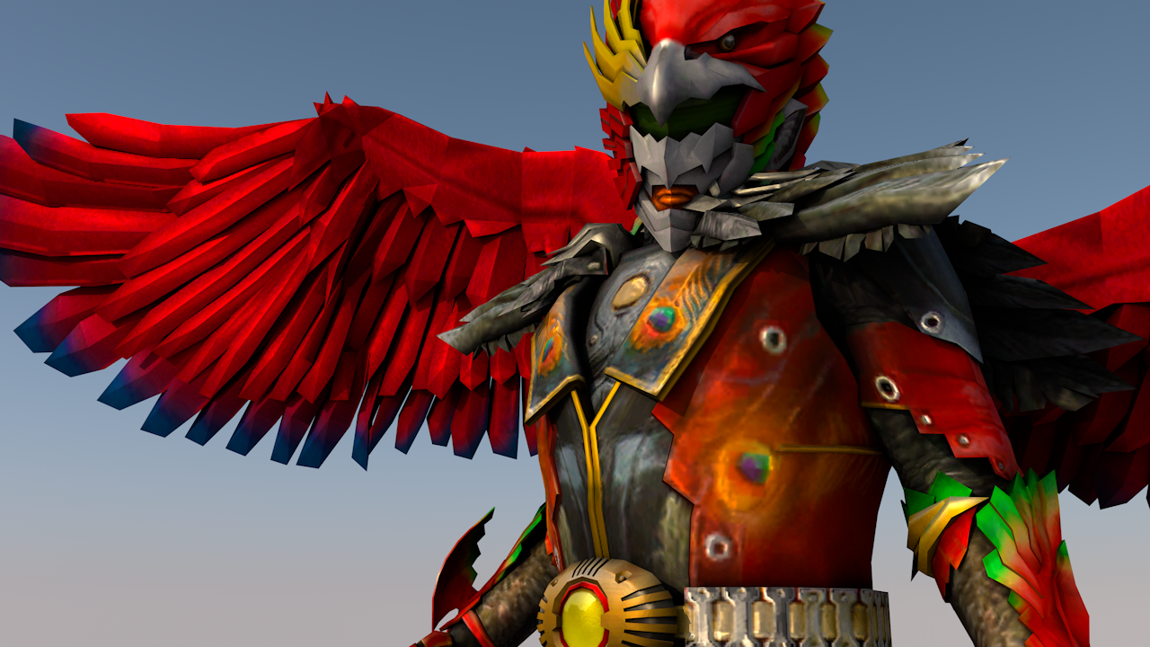 Kamen Rider Ooo Ankh Greeed