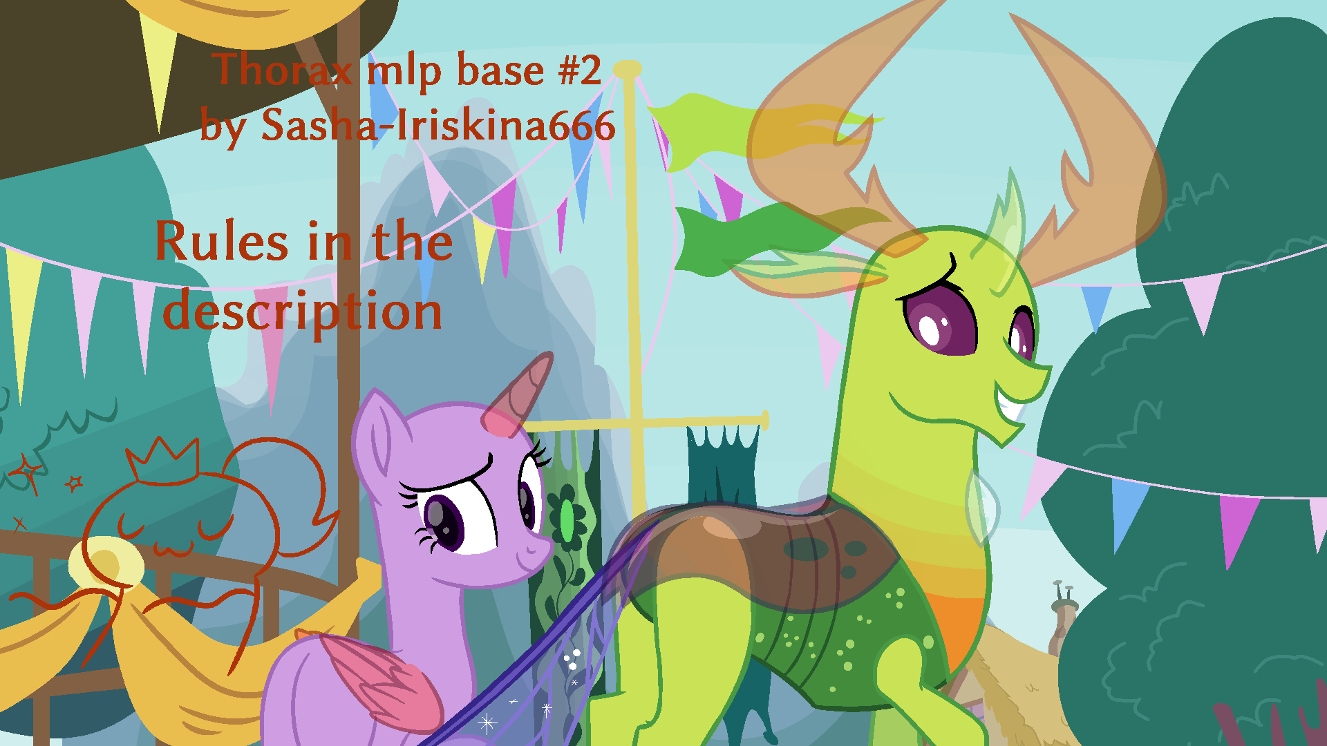Thorax mlp base #2 by Sasha-Iriskina666 on DeviantArt