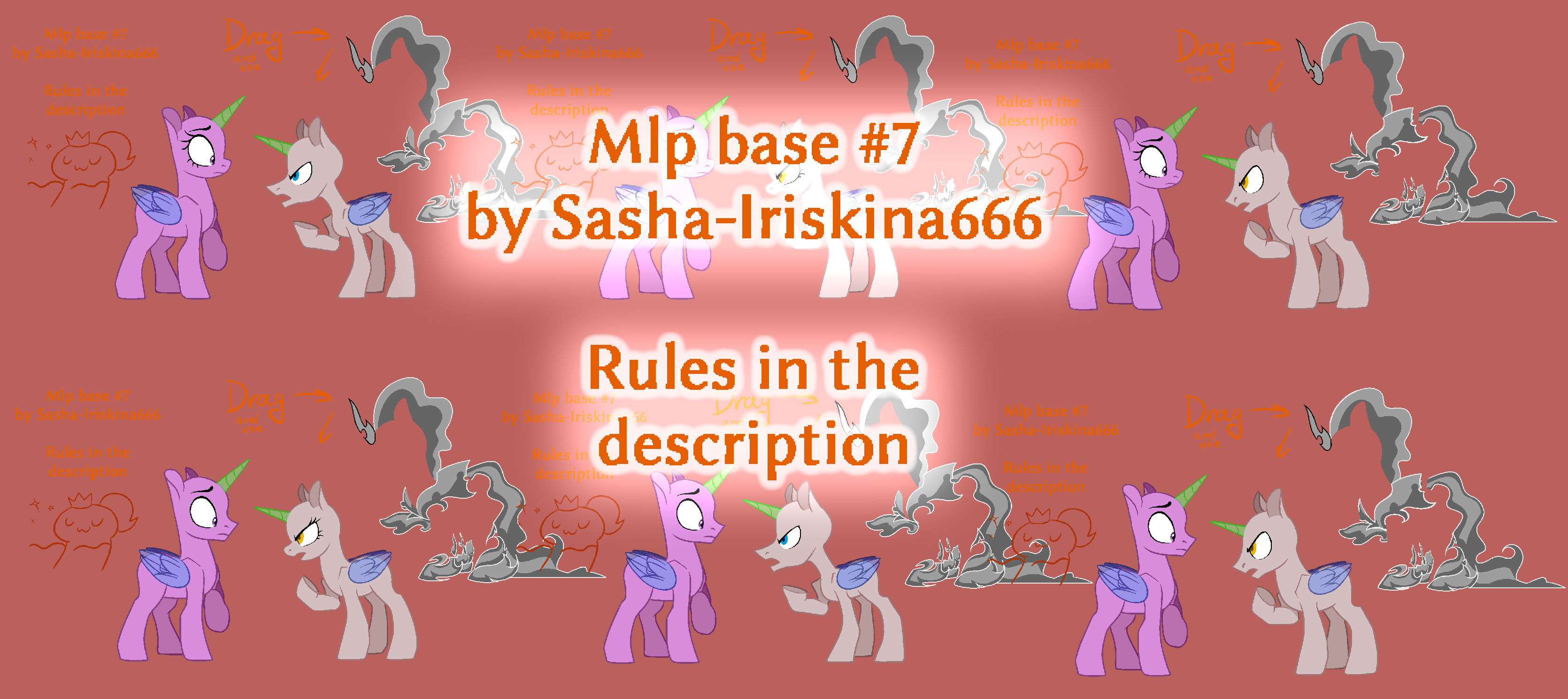My little pony base #7 by Sasha-Iriskina666 on DeviantArt
