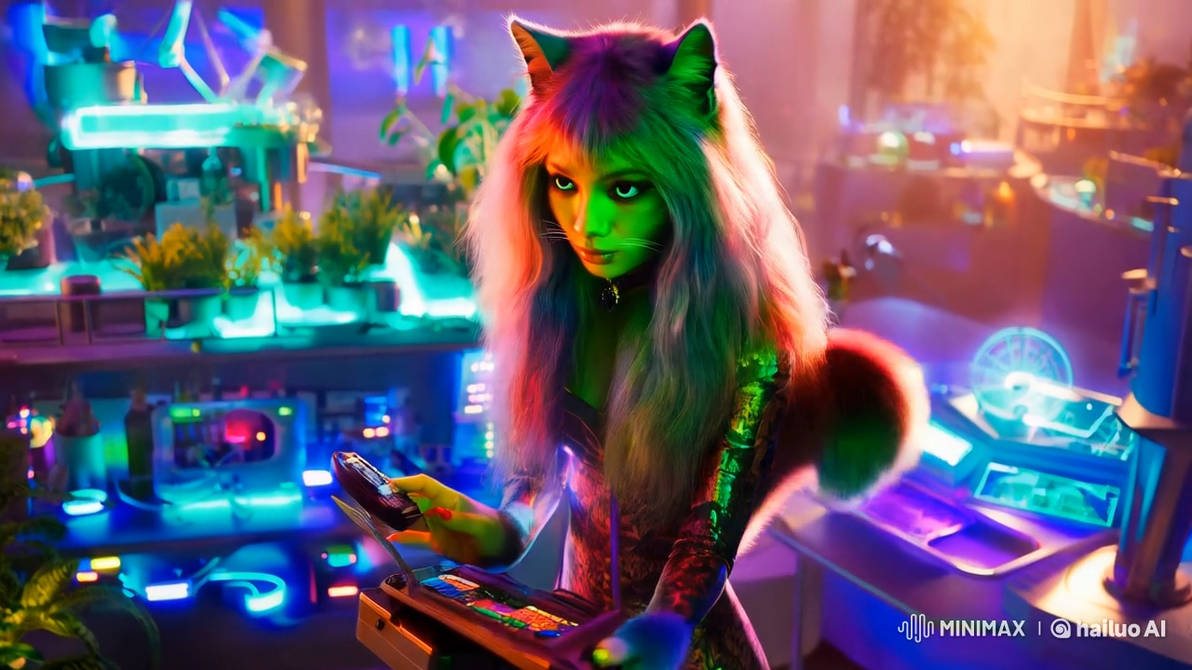Space Cat Girl by cc101983 on DeviantArt
