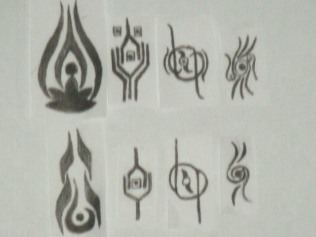 Elemental symbols by gardenstate48 on DeviantArt