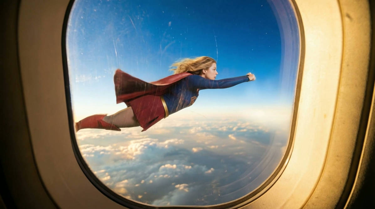 Supergirl Flying by DeviantGals on DeviantArt