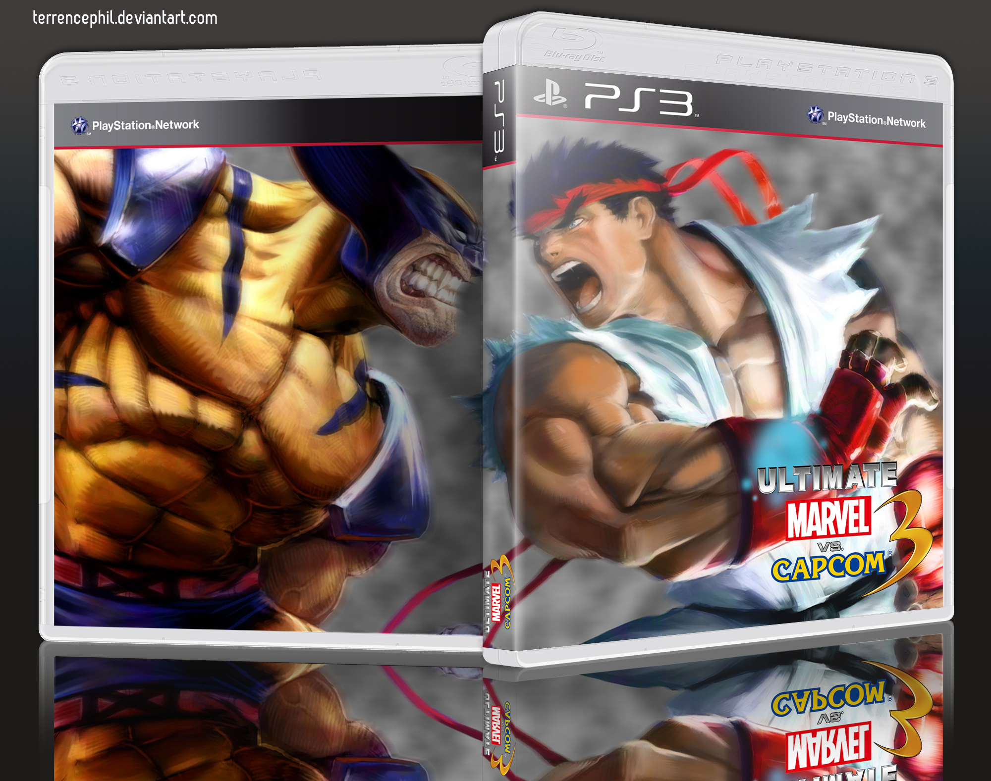 Ultimate Marvel vs. Capcom 3 Box Art by terrencephil on DeviantArt