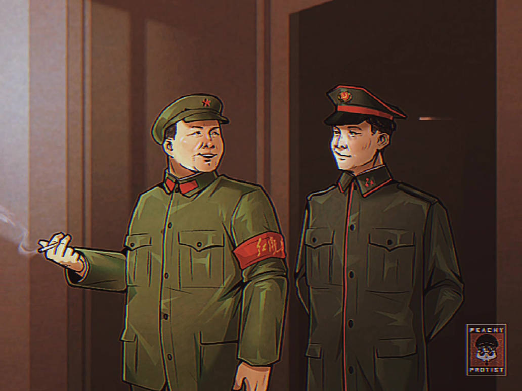 Mao and Chin Peng 1960s by PeachyProtist on DeviantArt