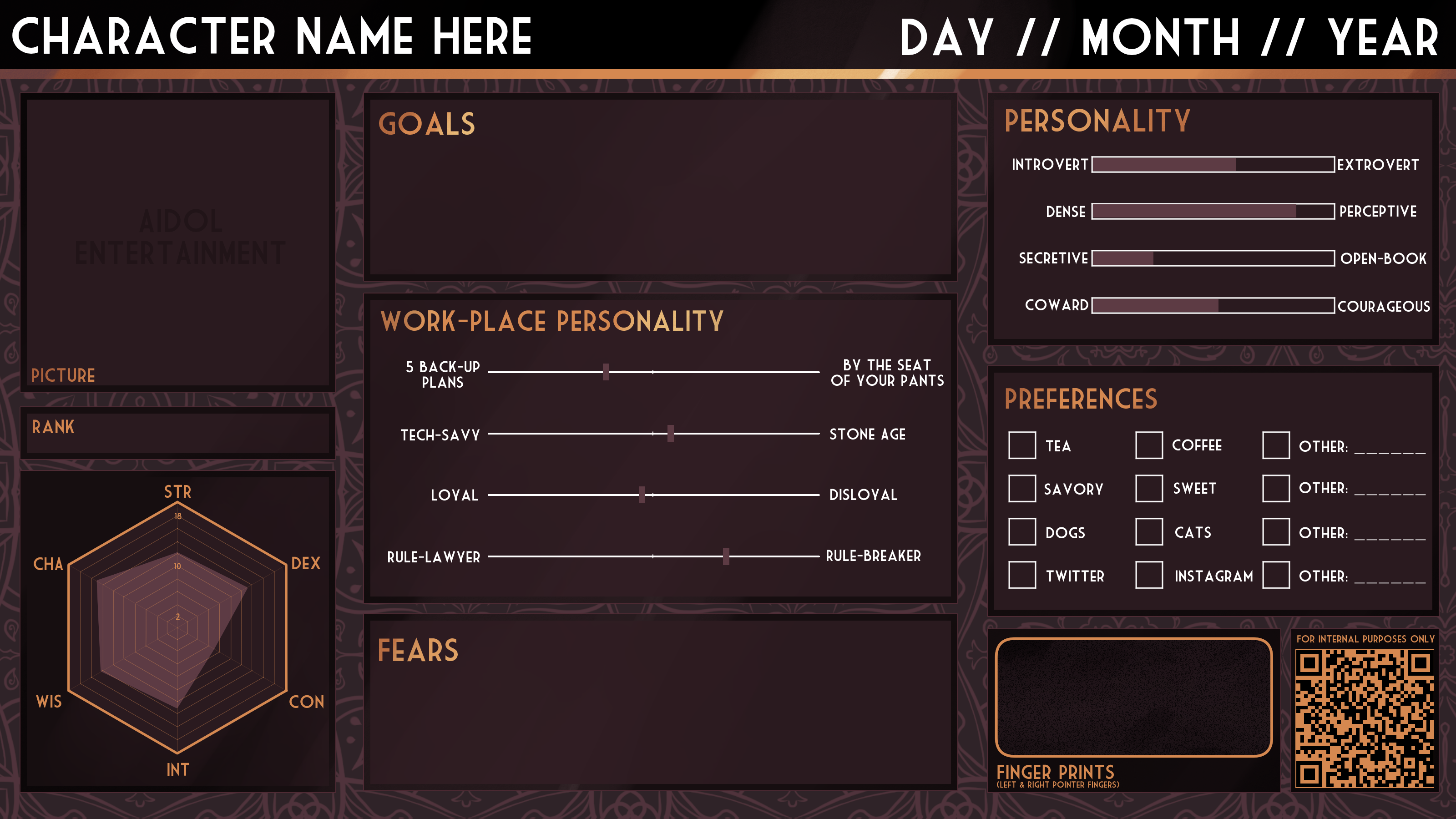 Character intro Meme Template by Tyeth on DeviantArt