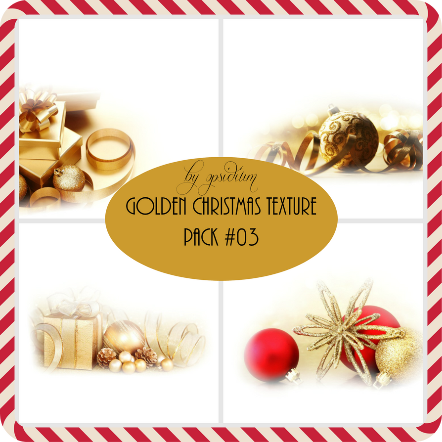 Gold Christmas Textures by Opsidium by CatalyticGraphic on DeviantArt