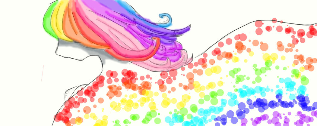 Colorful Cloak by TheBipolarDollMaker on DeviantArt