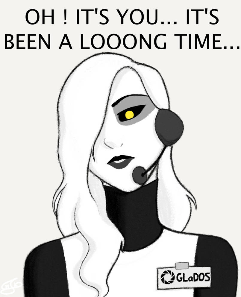 Human Glados By Jimekas On Deviantart