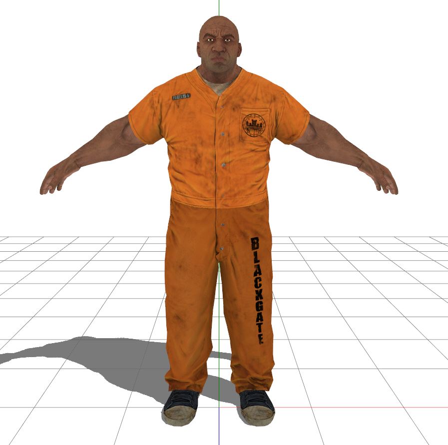[MMD PMX] Blackgate prisoner/thug DL by Riveda1972 on DeviantArt