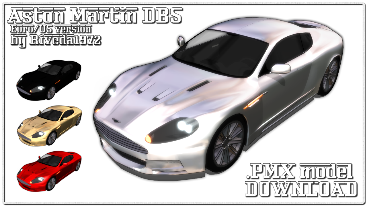 [MMD] Aston Martin DBS (PMX Download) by Riveda1972 on DeviantArt